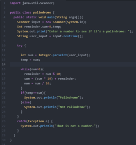 Palindrome check in Python and Java - Infosec Cafe